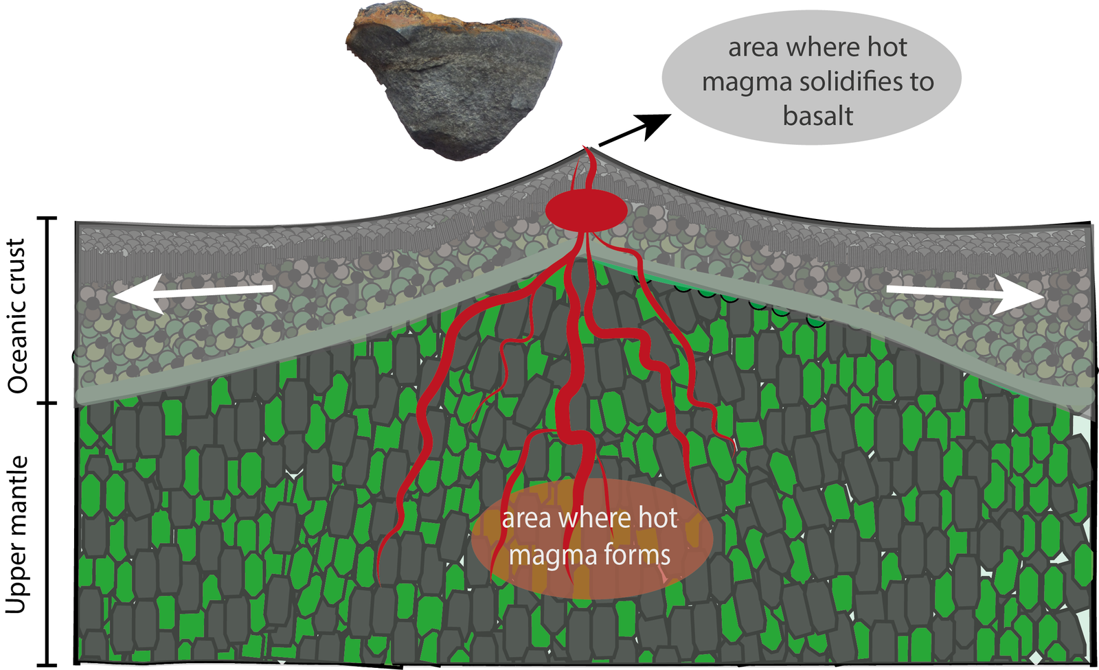 Unusual geochemical signature in Arctic ocean floor basalts